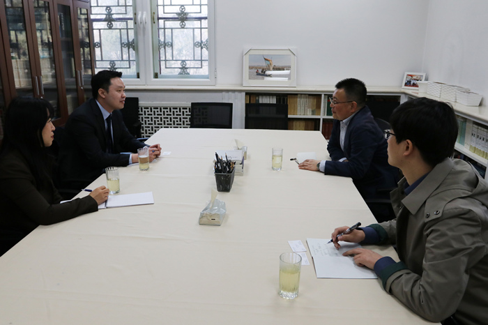 Delegation Led by Matthew J. Yi, Political Officer at the Political ...